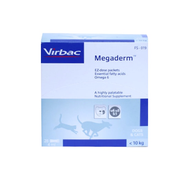 Virbac Megaderm 4ml & 8ml I 1 box (28 sachets) | Shopee Philippines