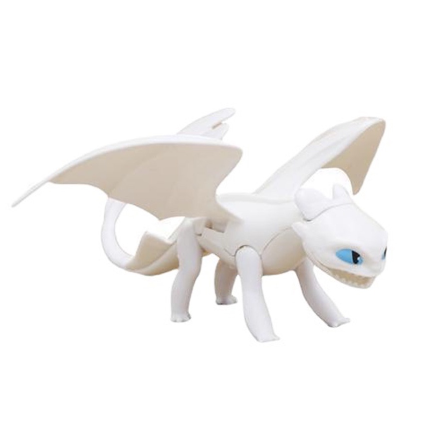 How to Train Your Dragon3 Toothless Dragon Black White Night Fury Light ...