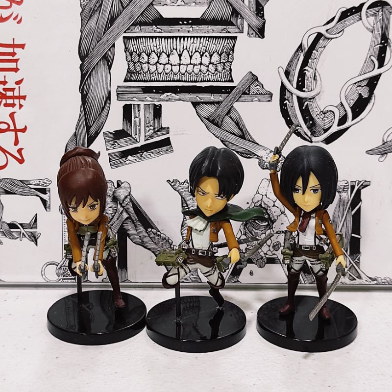 Attack on Titan ~ World Collectable Figures (WCF) | Shopee Philippines