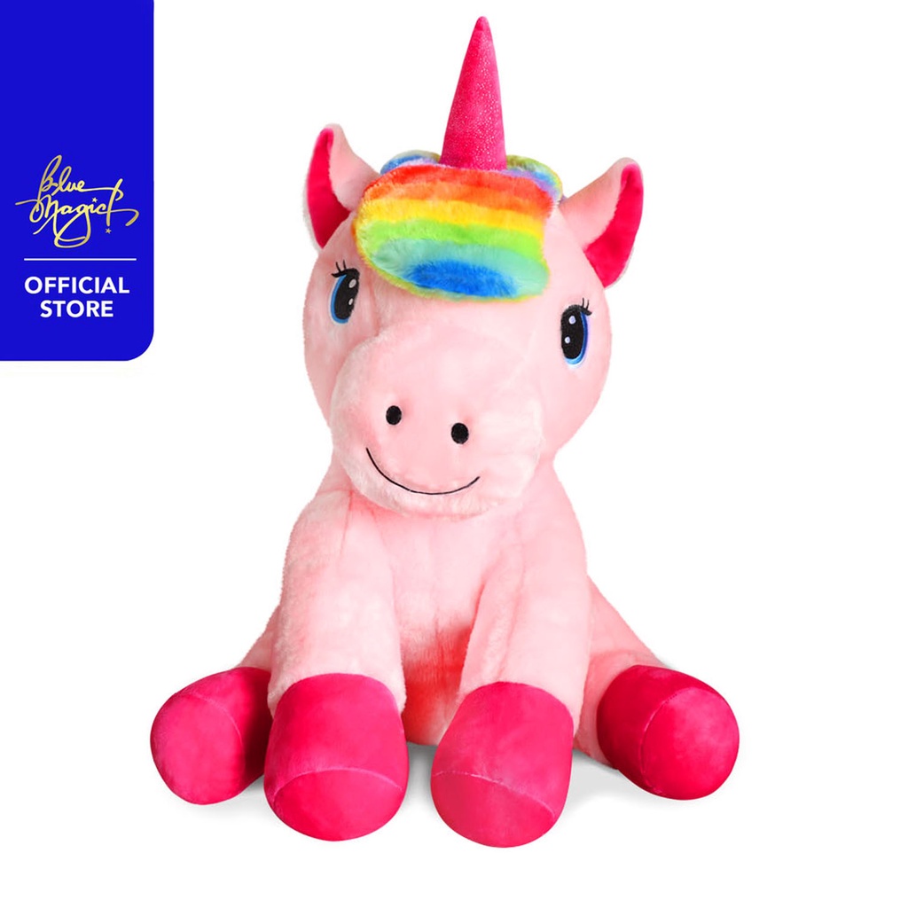 Blue Magic Sparkles Unicorn Stuffed Toy (With Free Dust Bag) | Shopee ...