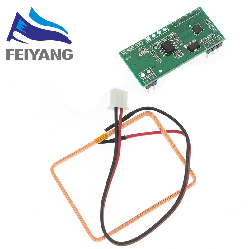 125khz Rfid Reader Module Rdm6300 Uart Output Access Control System For Arduino Diy Kit Shopee