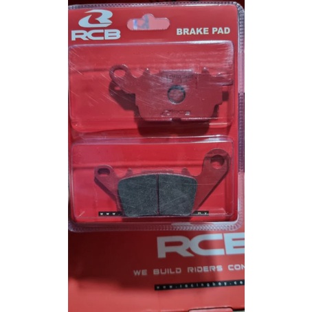 RCB FRONT BRAKE PAD E SERIES for Mio i 125/ Aerox (f)/ Nmax (f)/ Sniper ...
