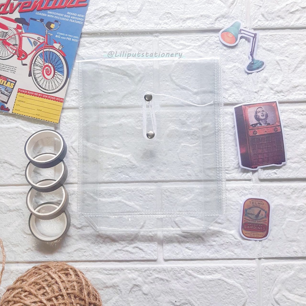Transparent Pouch/Transparent Wallet/Transparent Stationery Pouch ...