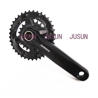 Shimano FC-MT210 36-22T MTB Mountain Bike 2×9 Speed Hollowtech Crankset BB-MT500 | Shopee ...