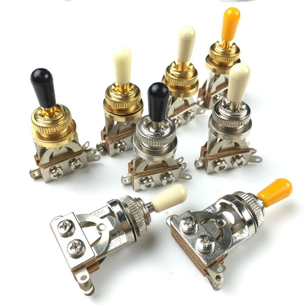ST-(Ready Stock)1 Piece 3-way Electric Guitar Pickup Selector Toggle ...