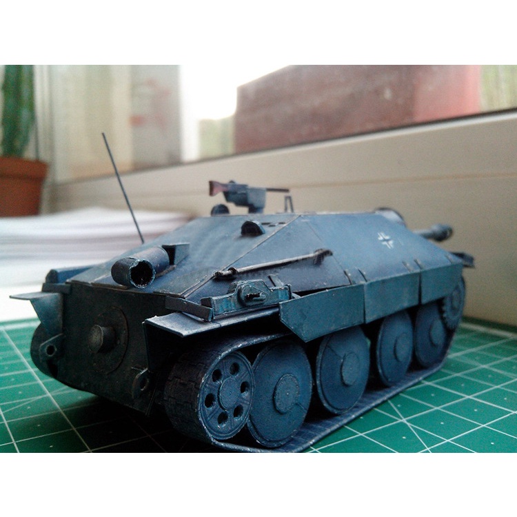 1:35 German Stalker tank destroyer paper model world of tanks paper ...