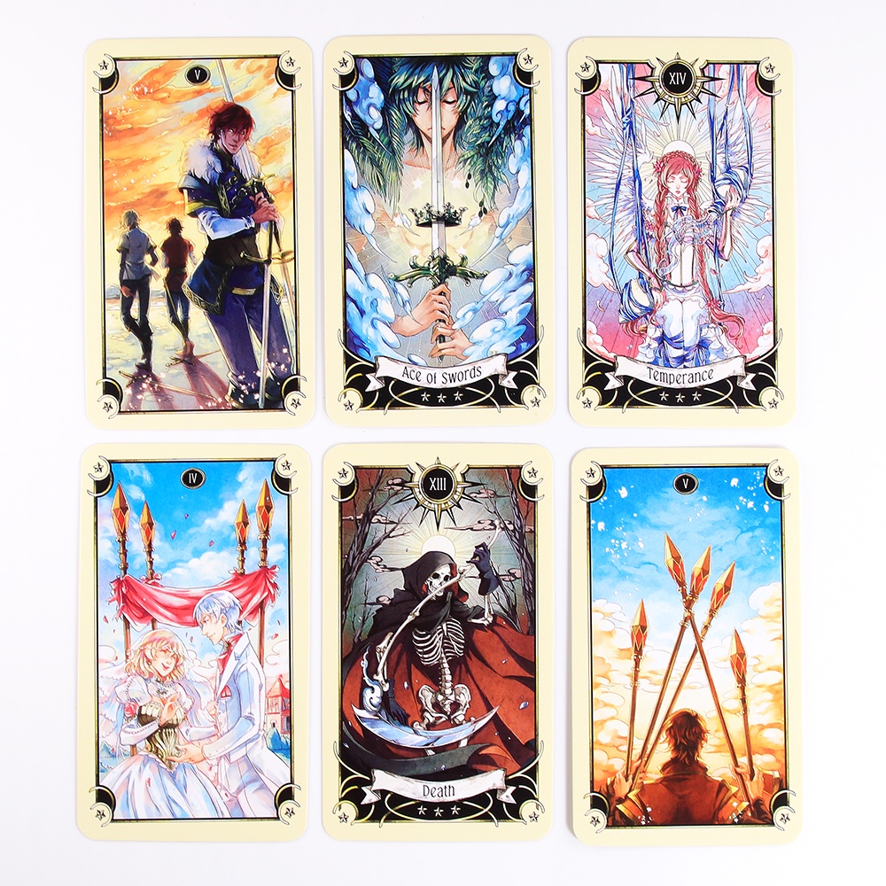 Manga Tarot Cards Mystical Manga Tarot Cards | Shopee Philippines