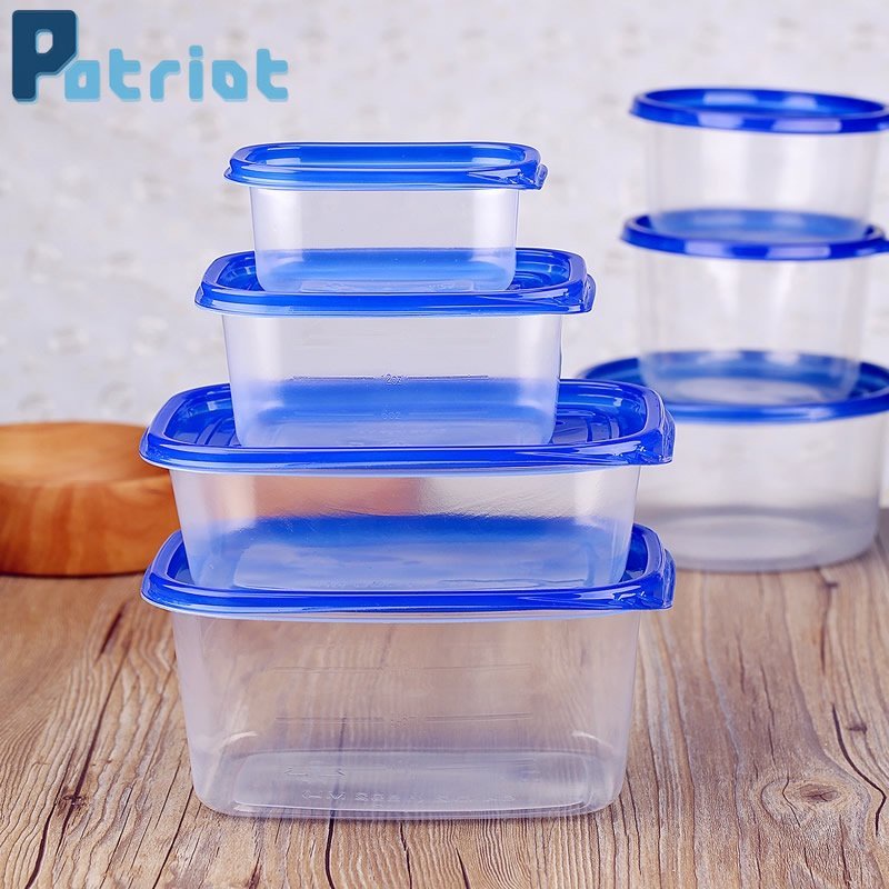 New 1Pcs Disposable Plastic Food Containers Organizer Box / Thickened ...