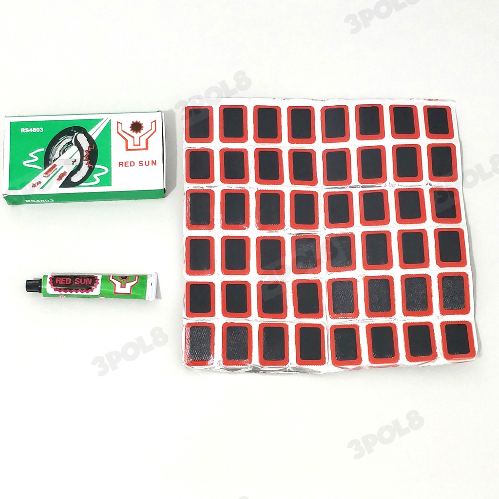 Patch Kit MTB Cold Patch Repair Red Sun RS4803 Redsun Bike Tube ...