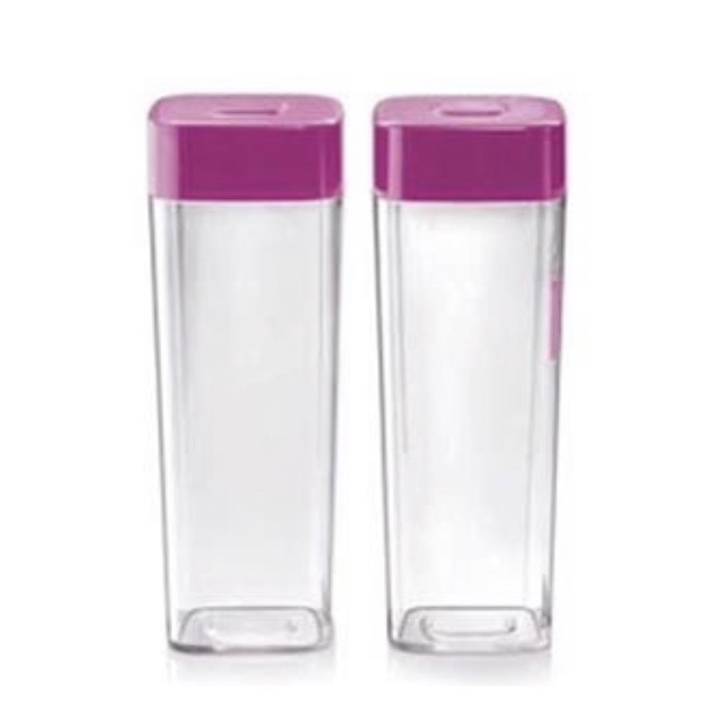 TUPPERWARE PREMIUM STACKABLE CLEAR CANISTER 840ml (Set of 2pcs ...