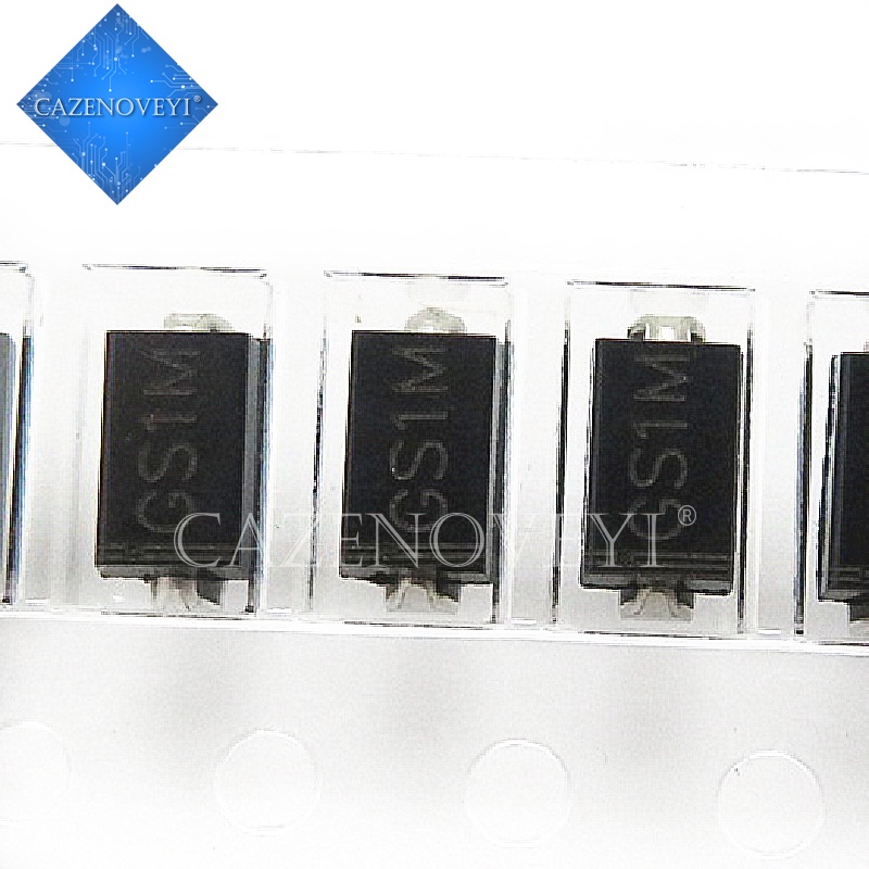 Rectifier 100 piece SMD Diode GS1M Making S1M SMA DO-214AC In stock pxa ...