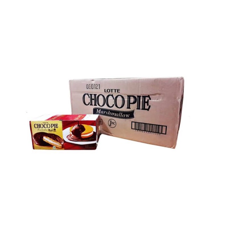Lotte Choco Pie Box (Carton) | Shopee Philippines