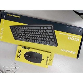 JERTECH M100&K100 Wired Mouse& Keyboard Set | Shopee Philippines