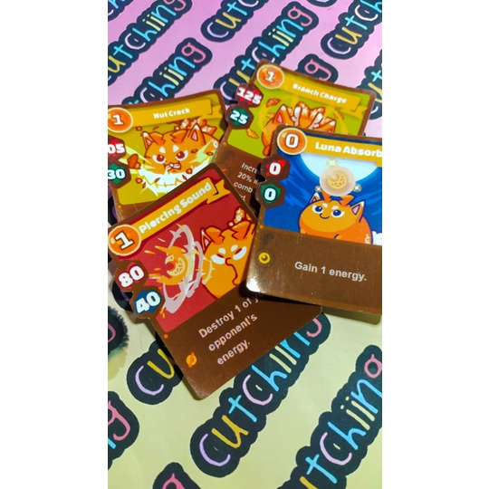 AXIE INFINITY CARD STICKER (PERFECT FOR WALLPAPER) WITH FREEBIES ...