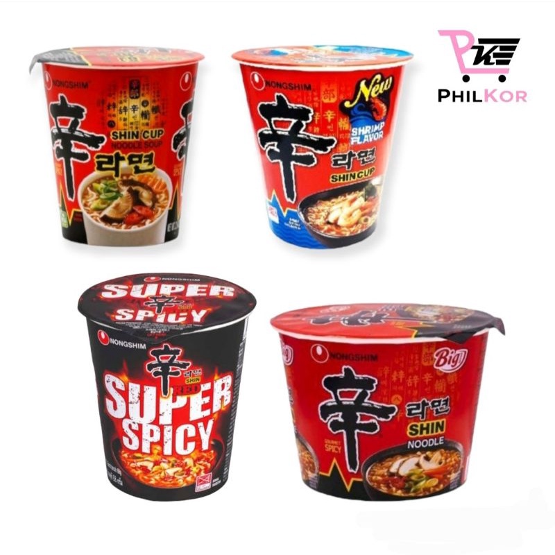 SHINRAMYUN /Shrimp / Super Spicy Cup Noodle 65g/114g | Shopee Philippines