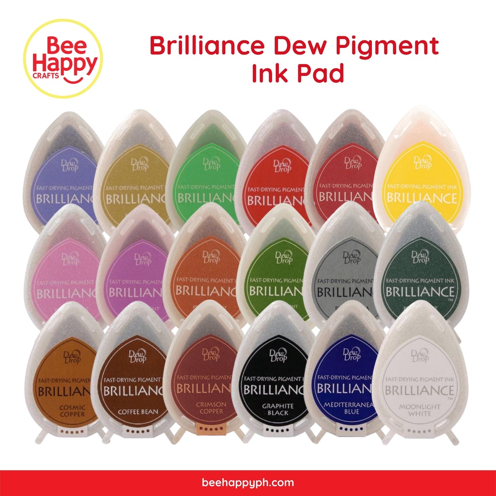 Brilliance Dew Drop Pigment Ink Pad | Shopee Philippines