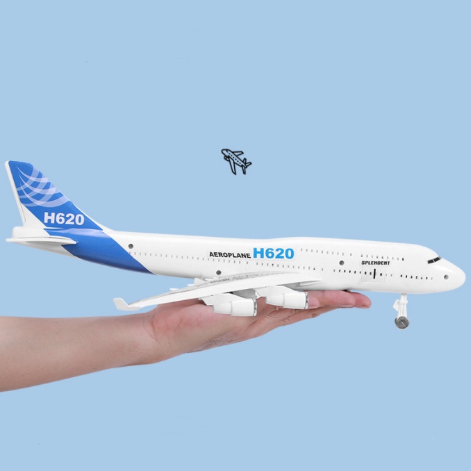 Airbus H620 Model Large Children's Passenger Airplane/Sound and Light ...