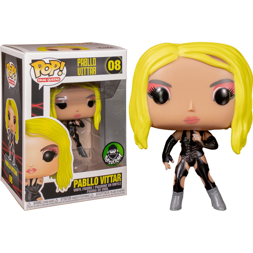 Funko Pop Drag Queens Pabllo Vittar Exclusive with Boss Protector ...