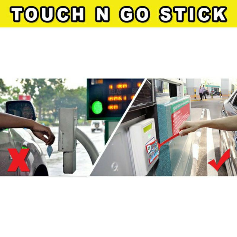 PLUG N TAP High Quality Highway Touch N Go Toll Card Stick Extendable ...