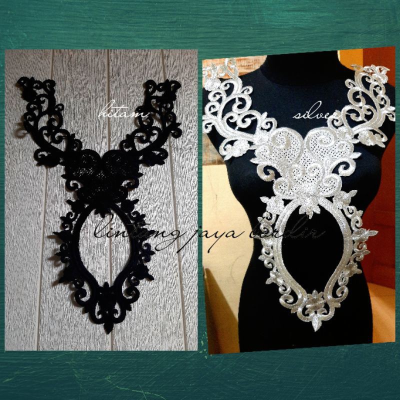 Lace embroidered coker design | Shopee Philippines
