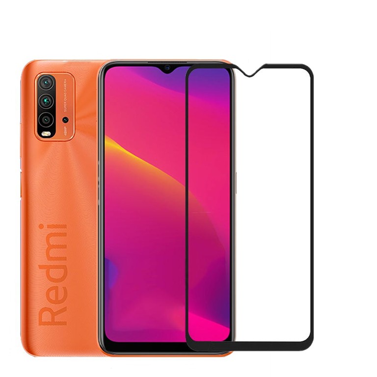 Redmi 9T 2020 Full Tempered Glass Screen Protector | Shopee Philippines