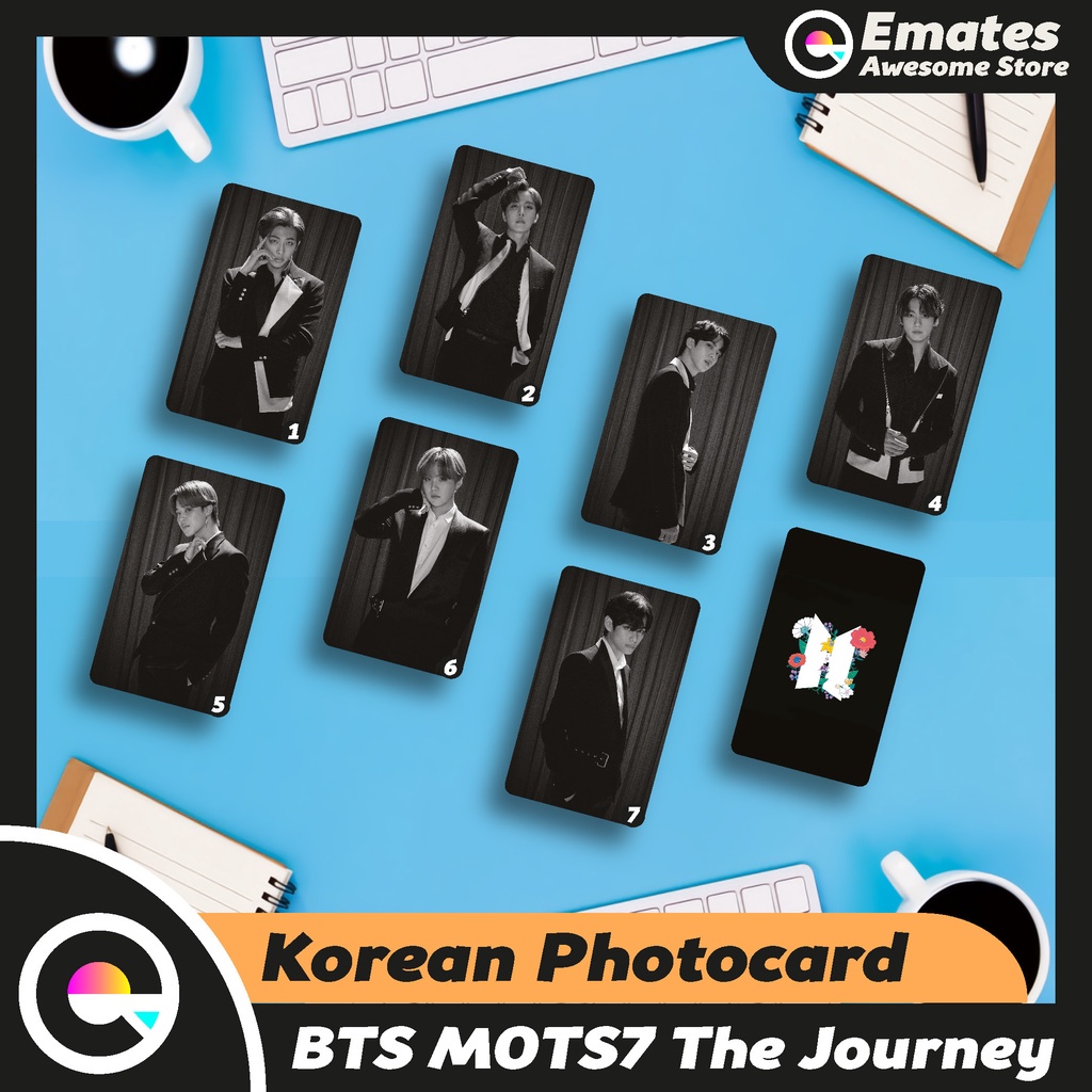 POLAROID Photocard bts MOTS7 The Journey Jung Kook V Jimin Seok Jin ...