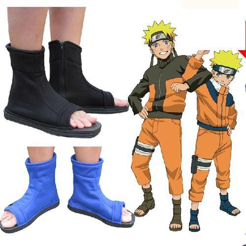 Japanese Anime Naruto: Shinobi / Ninja Shoes Uchiha Sasuke Cosplay ...