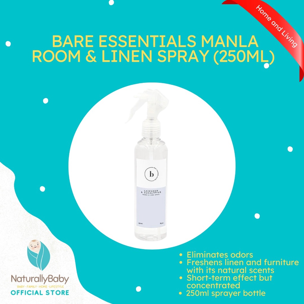 Bare Essentials Manila: Room and Linen Spray - 250ml | Shopee Philippines