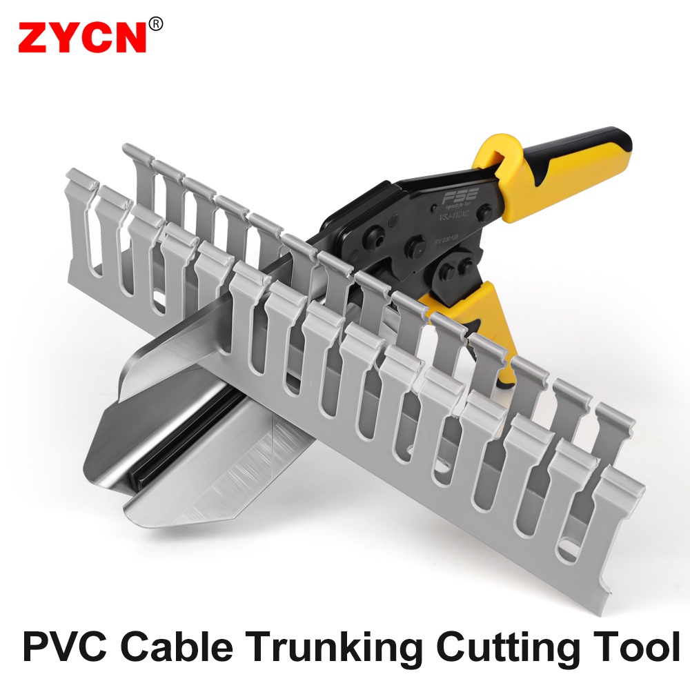 PVC Wire Stripper Clamp Plastic Trunking Shear Adjustable Stripping ...