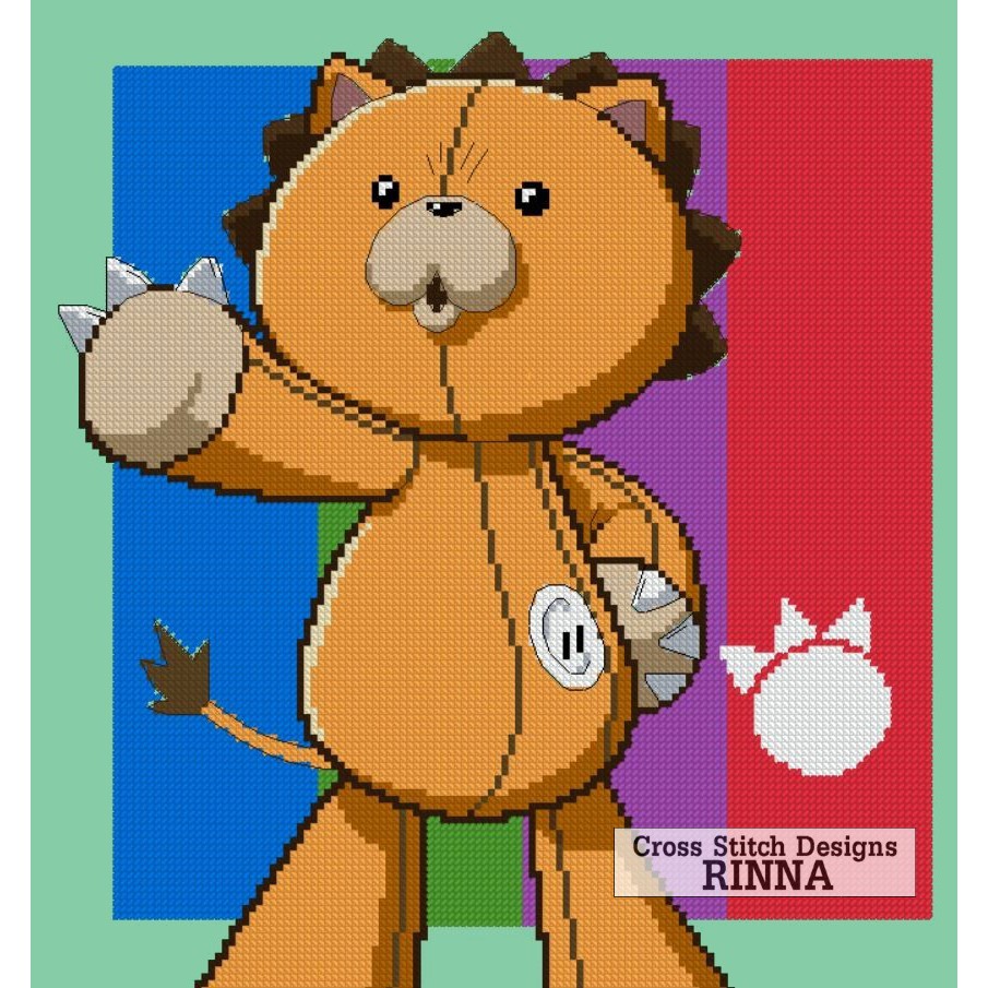 Cross Stitch Pattern only -KON Bleach Chibi -Anime Character | Shopee ...