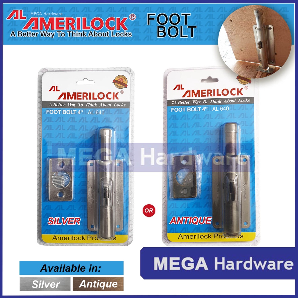 Amerilock Door Viewer / Chain Bolt / Foot Bolt / Door Accessories /Lock ...