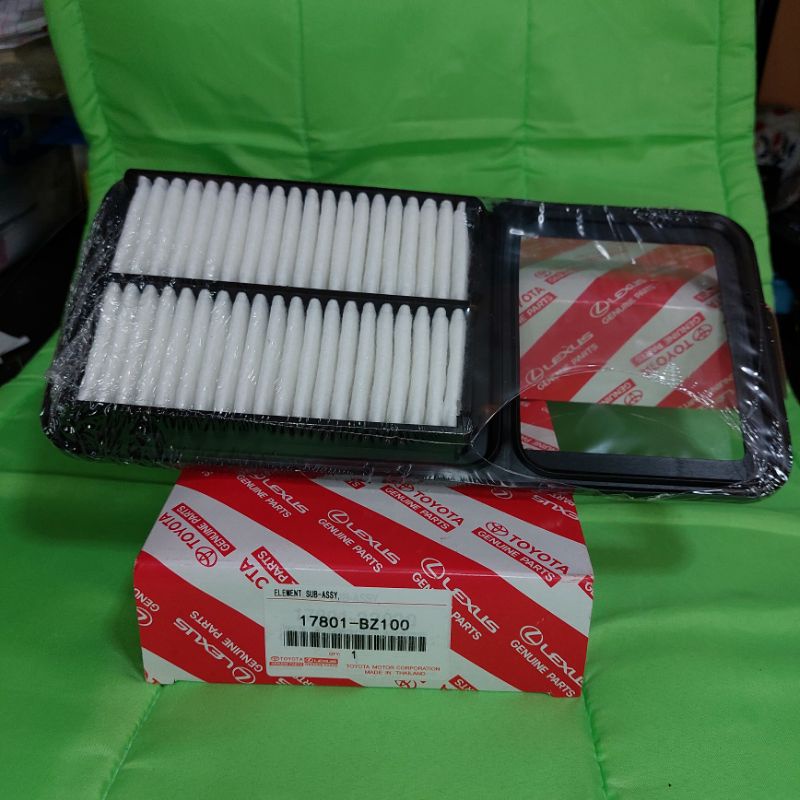 Toyota Wigo Air filter Gen1 (2012-2016) (17801-BZ100) | Shopee Philippines