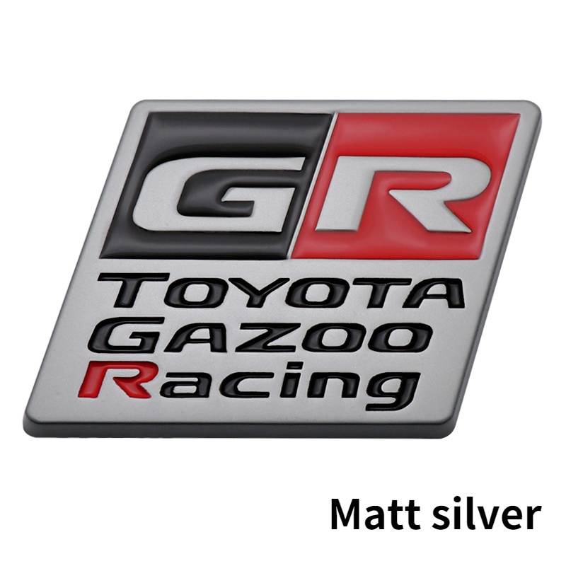Car Sticker GR Sport Logo Decal GR Logo Sticker | Shopee Philippines