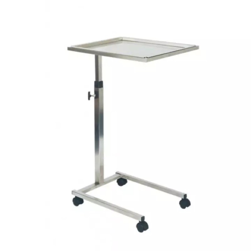 Stainless Mayo Instrument Table (4 wheels) | Shopee Philippines