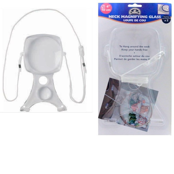 DMC Neck Magnifying Glass with strap (Magnifying x2), Hang around your ...