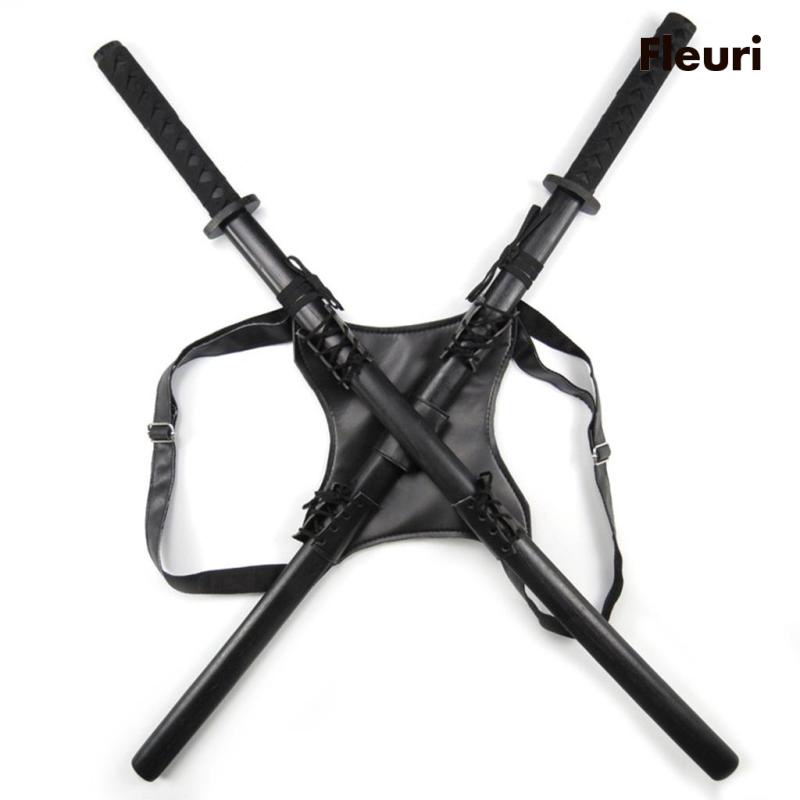 [ PU Leather Carry Case Men Rapier Storage Pouch for Halloween ...