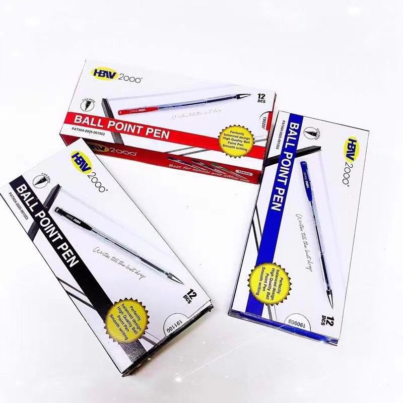 Original HBW 2000 ball point pen 12pcs | Shopee Philippines
