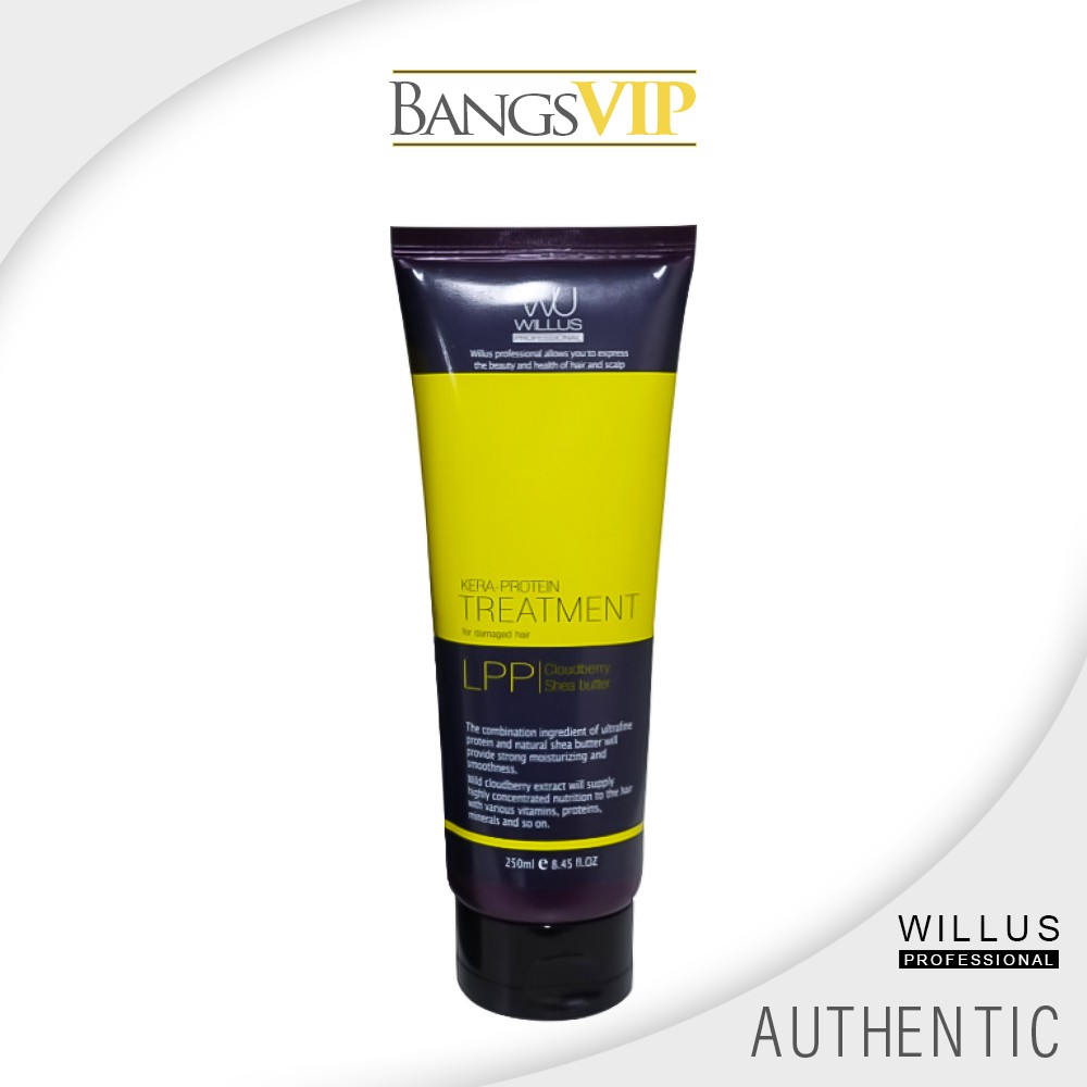 WILLUS Kera Protein Treatment (Tony & Jackey) 250ml - BangsVip | Shopee ...