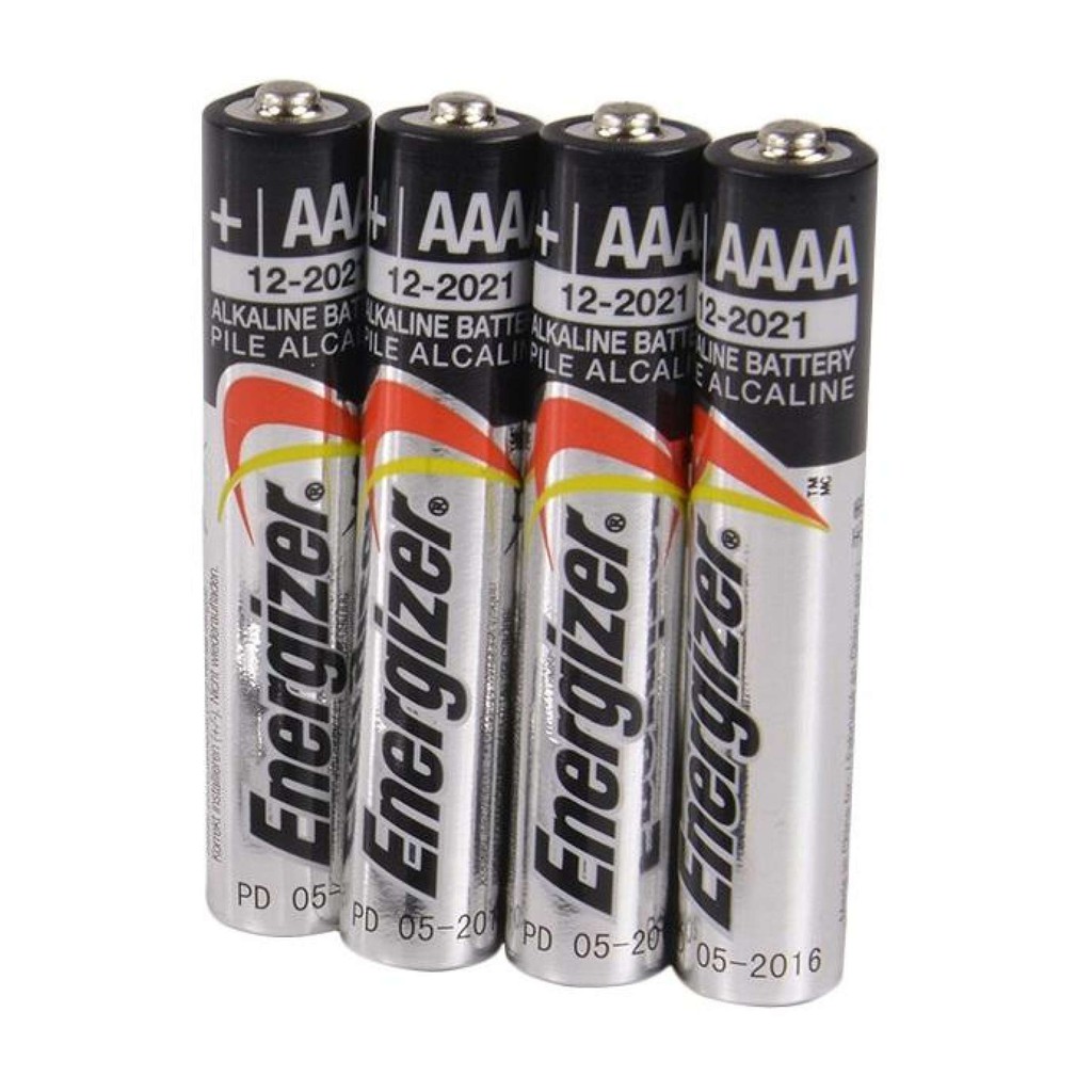 Energizer AAAA 4-piece Alkaline Batteries 4-piece Set 4A E96 Battery ...