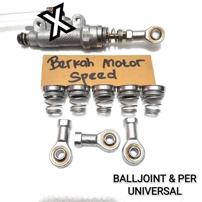 Balljoint REAR BRAKE MASTER PER UNIVERSAL REAR BRAKE MASTER BOLT PNP ...