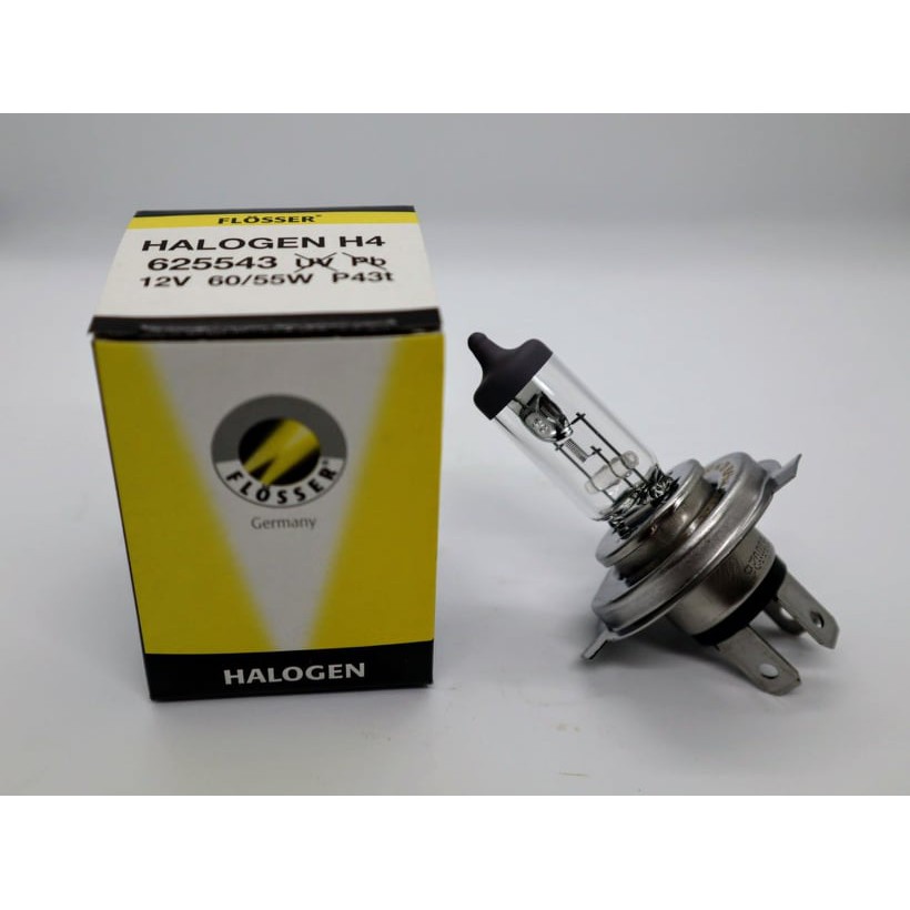 Flosser H4 Halogen Head Lamp Bulb 12V 60/55W 12V 100/90W 24V 75/70W | Shopee Philippines