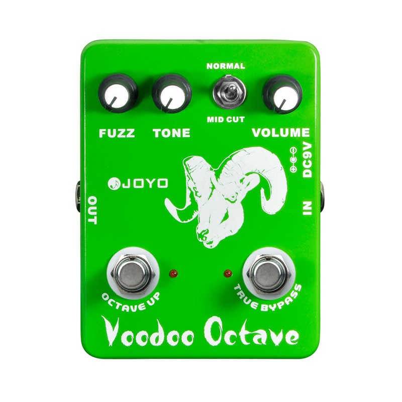 JOYO Jf-12 Voodoo Octaver Pedal Effect Guitar Fuzz Mini Bass Electric ...