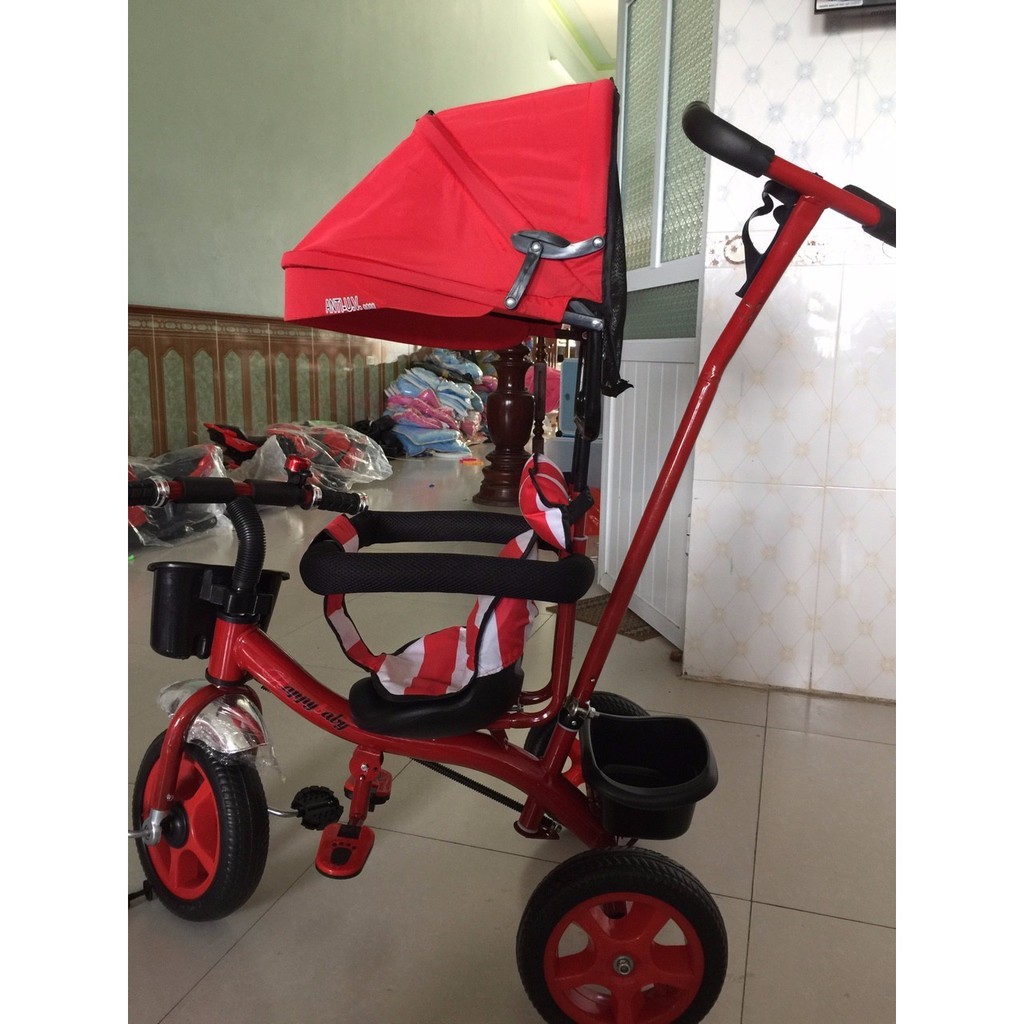 3-Wheel trolley with roof for your baby | Shopee Philippines