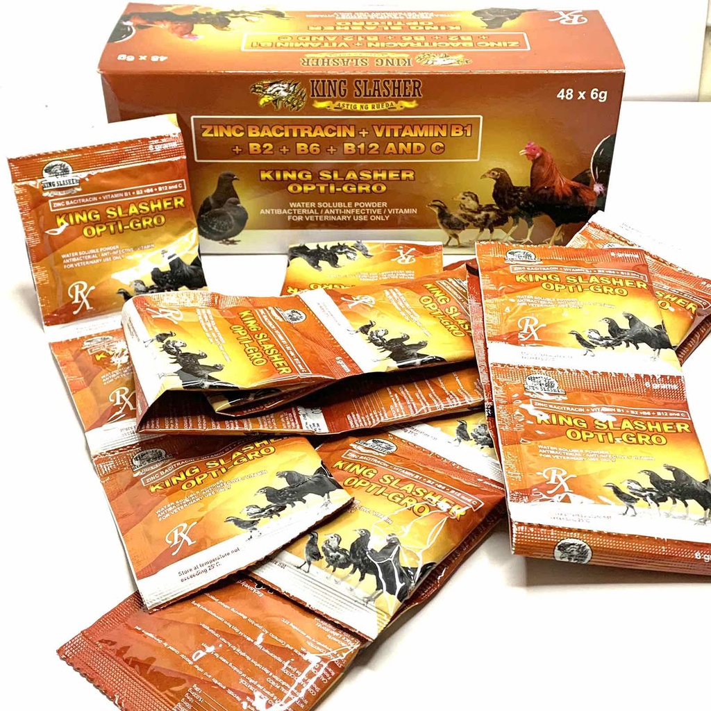 [FCR AGRIVET] 48pcs Opti Gro 6grams Growth Booster Enhancer ...