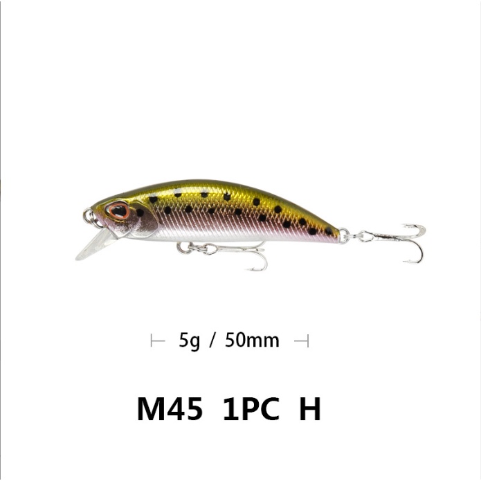Sinking Minnow Fishing Lure Jigging Lure Fish Bait Fishing Gear SwimBait 3D Eyes for Fish 5g ...
