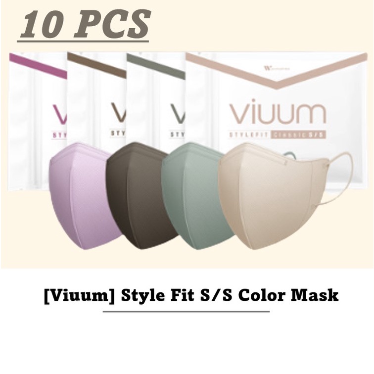 [Viuum] S/S Stylefit Surgical Medical Disposable Color Colors 3 ply 3D ...