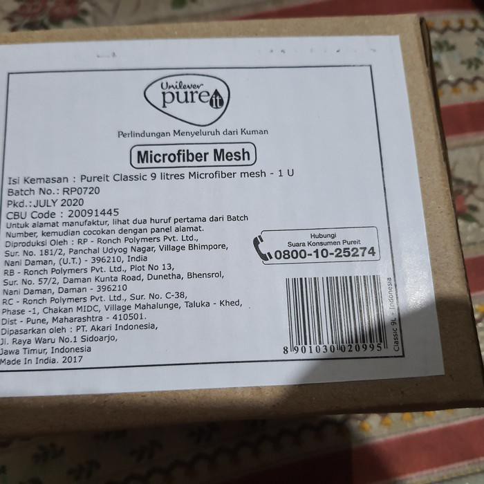 Pure IT Filter MICRO FIBER MICROFIBER MESH MFM PUREIT!!! | Shopee ...