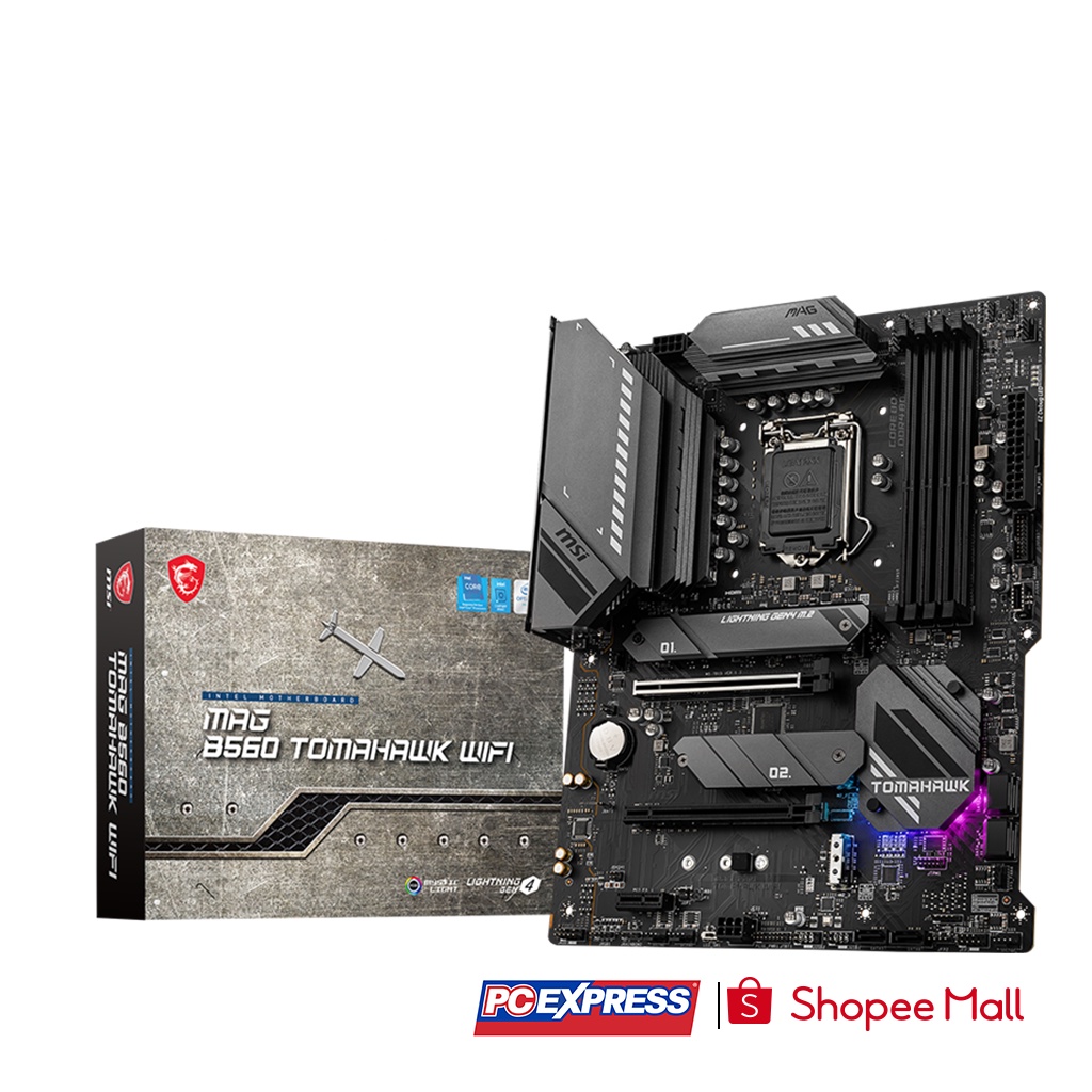MSI MAG B560 TOMAHAWK WIFI MOTHERBOARD | Shopee Philippines