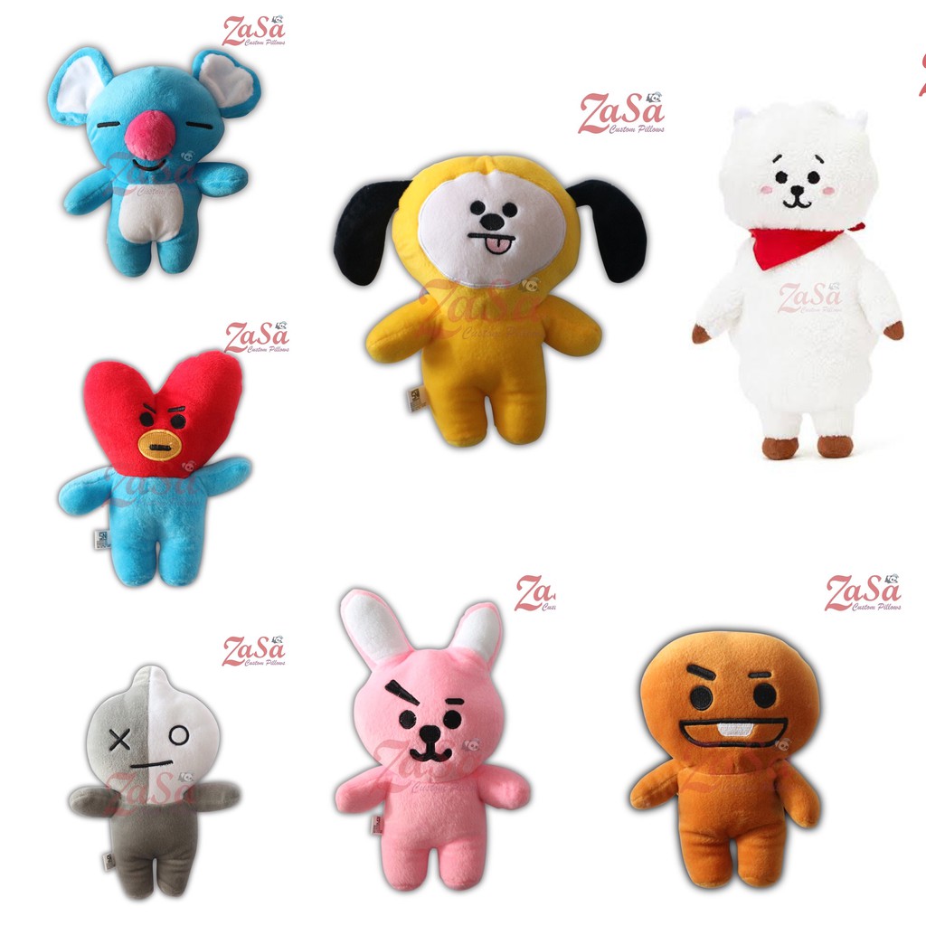 Bts Dolls / BT21 Dolls Chimmy Koya Chooky Van RJ Tata Shooky Original ...
