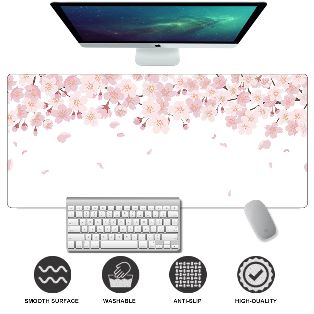 Cherry blossom pattern Japanese cherry blossoms white Hazakura Gaming ...